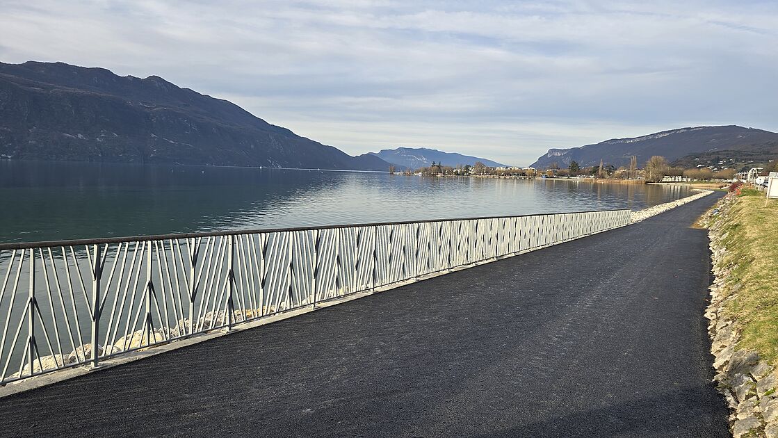 Réouverture après travaux de la Promenade du lac - Grand Lac